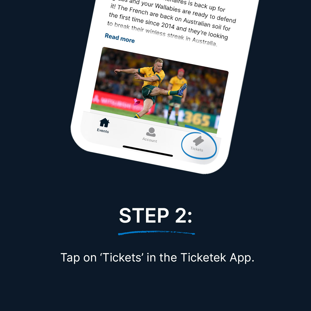 Mobile Tickets - Guide – Ticketek NZ